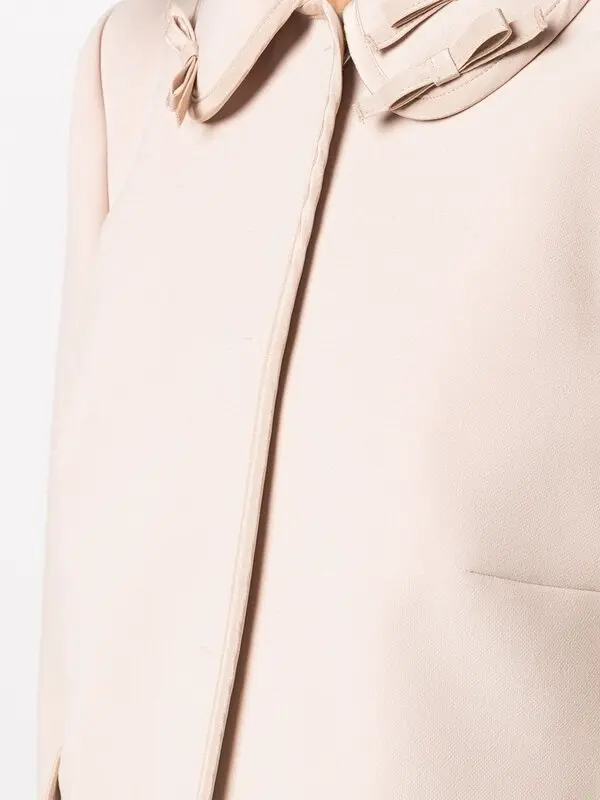 Red Valentino Bow-embellished Fitted Jacket