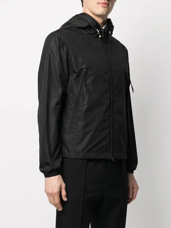 Moncler Massereau Logo Tape Jacket - Black | Editorialist