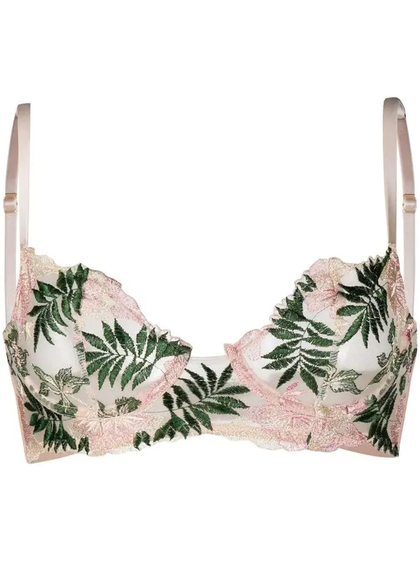 GILDA & PEARL Les Fleurs Bra - Neutrals