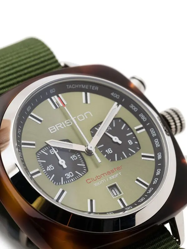 BRISTON Clubmaster Sport Chrono 42mm - Silver