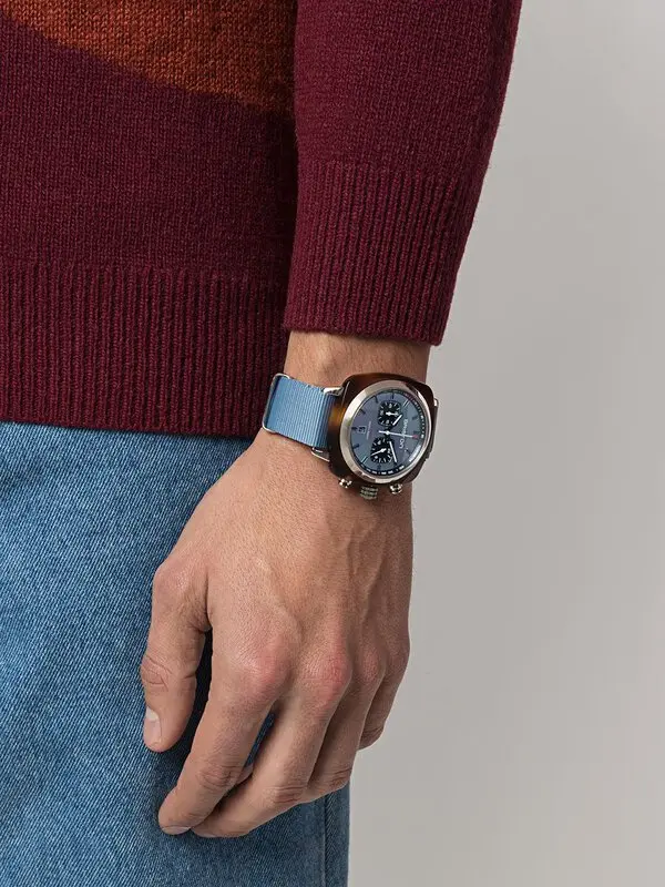 BRISTON Clubmaster Sport Chrono 42mm - Brown