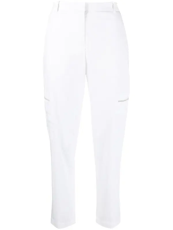 Fabiana Filippi High-waisted Cropped Trousers