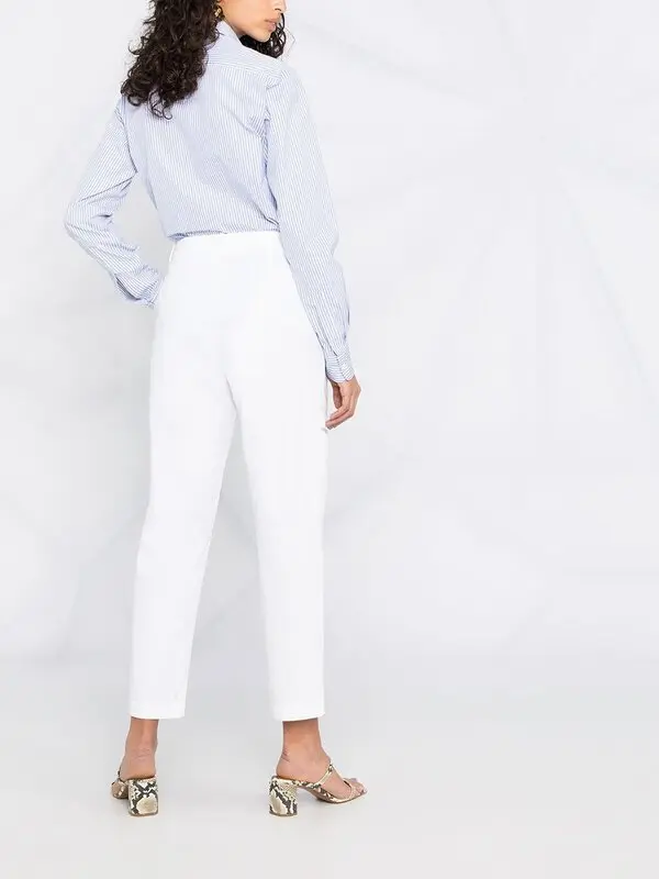 Fabiana Filippi High-waisted Cropped Trousers