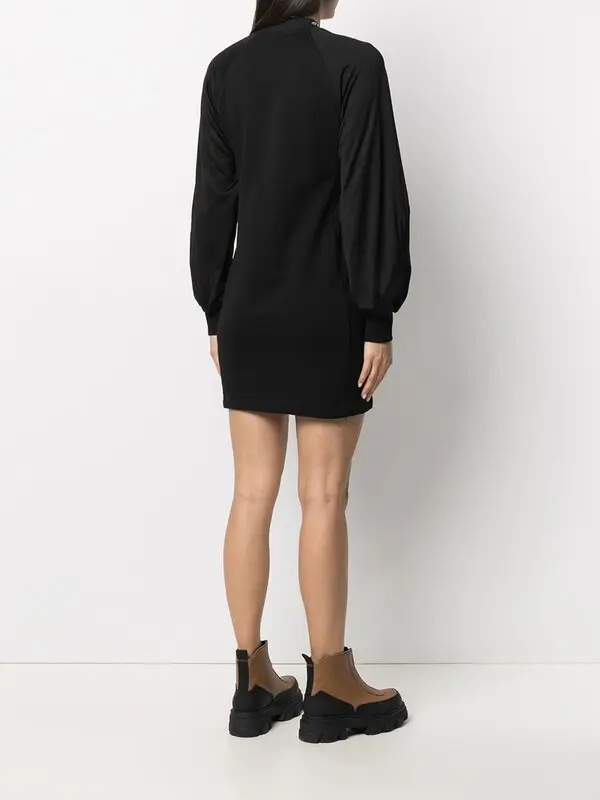 DIESEL® Logo Collar Sweater Dress