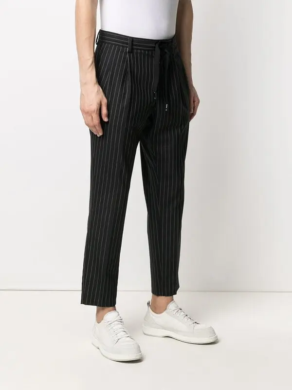 Dolce & Gabbana Cropped Pinstripe Trousers
