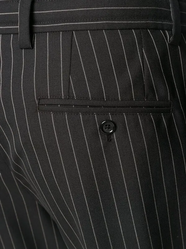Dolce & Gabbana Cropped Pinstripe Trousers