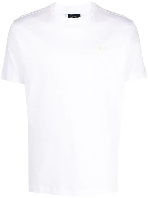 Paul & Shark Shark-embroidered T-shirt