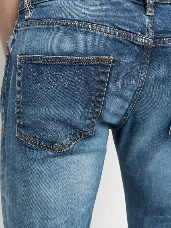 DIESEL® D-strukt Slim Fit Jeans - Blue