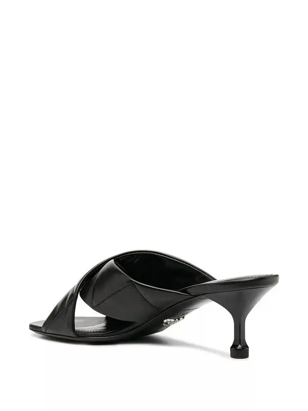 Prada 60mm Crossover-strap Sandals