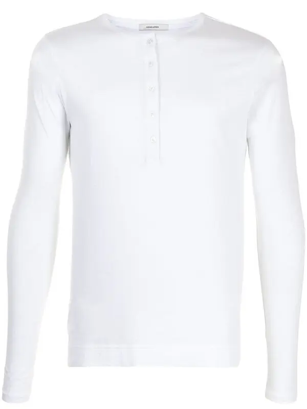 Adam Lippes Long-sleeved Cotton T-shirt