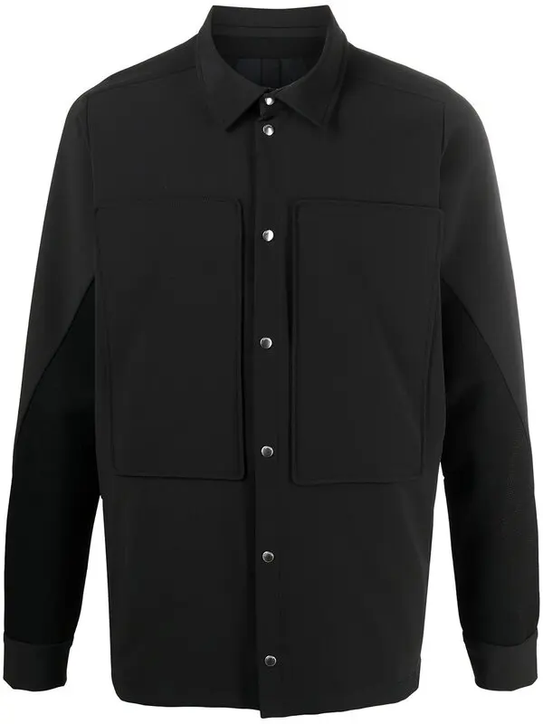 BYBORRE Weatherproof Panelled Overshirt