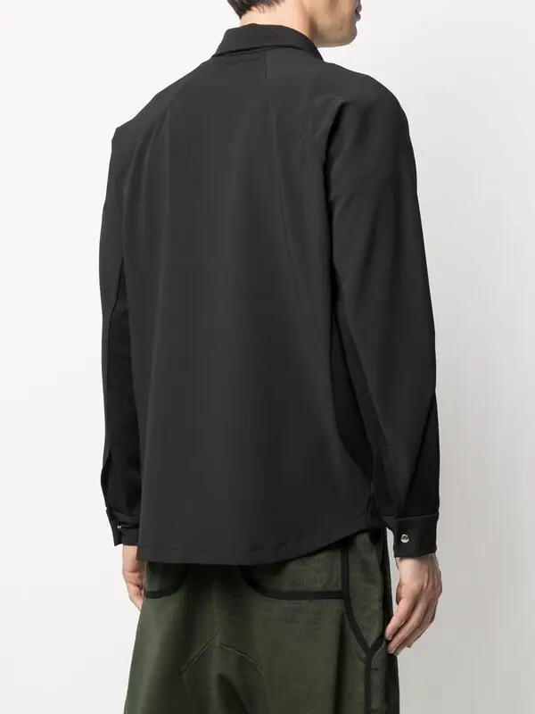 BYBORRE Weatherproof Panelled Overshirt