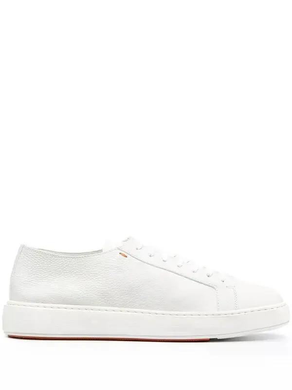 Santoni Lace-up Sneakers - White
