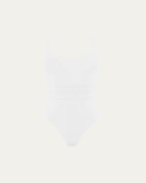 ERES Asia One-piece Swimsuit - Blanc