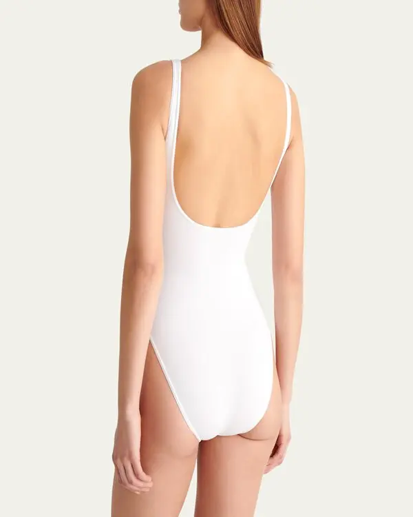 ERES Asia One-piece Swimsuit - Blanc