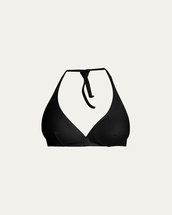 ERES Gang Halter Bikini Top - Noir