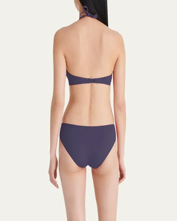 ERES Gang Halter Bikini Top - Noir