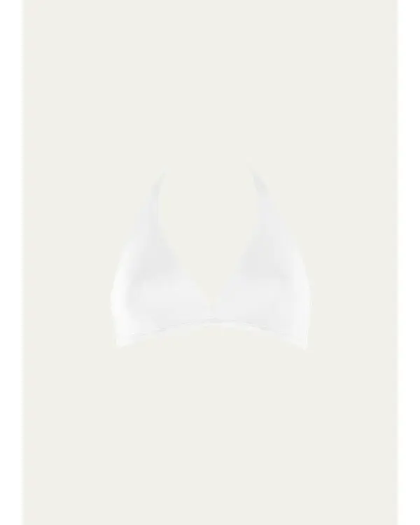 ERES Larcin Deep V One-piece Swimsuit - White