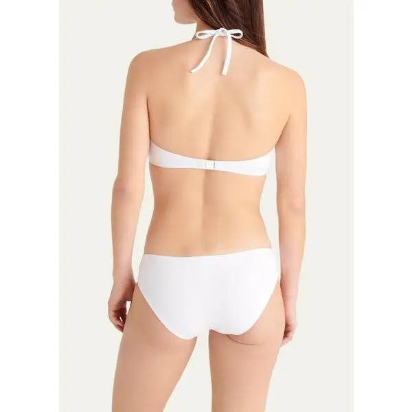 ERES Larcin Deep V One-piece Swimsuit - White