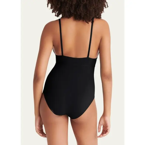 ERES Larcin Deep V One-piece Swimsuit - White