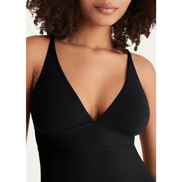 ERES Larcin Deep V One-piece Swimsuit - White