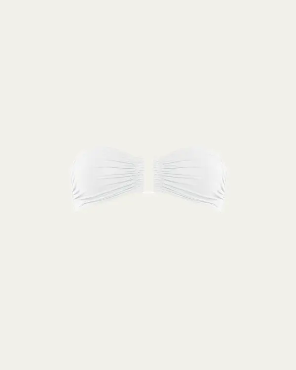 ERES Show Bandeau Bikini Top - Blanc