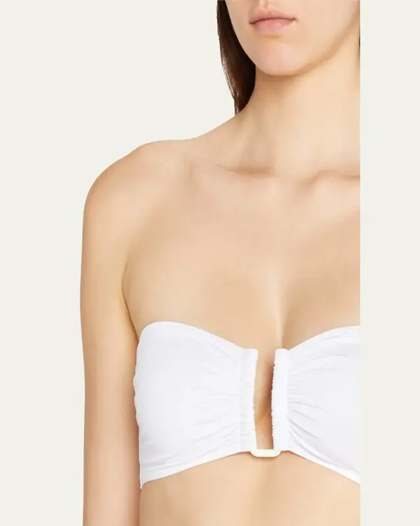 ERES Show Bandeau Bikini Top - Blanc