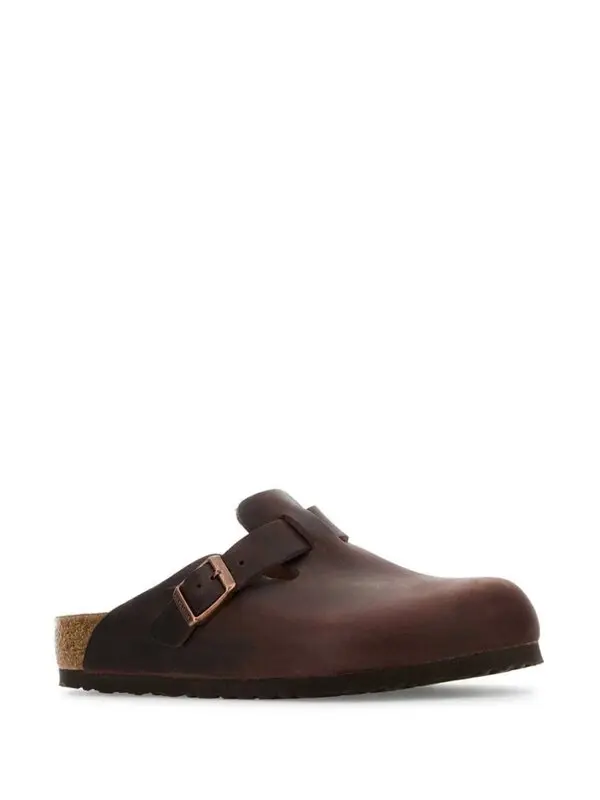BIRKENSTOCK Boston Mules - Brown