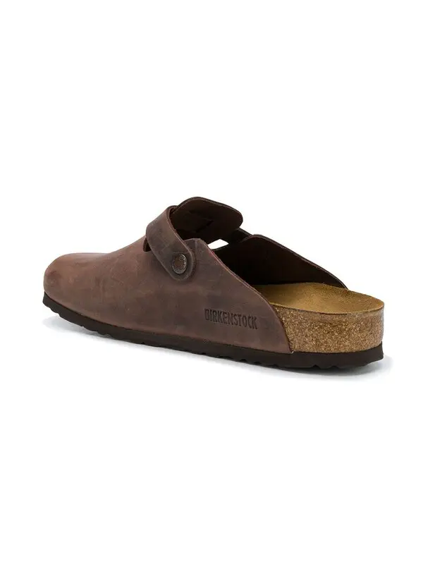 BIRKENSTOCK Boston Mules - Brown