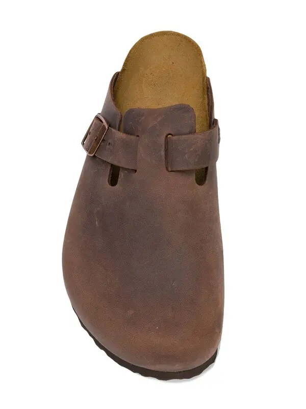 BIRKENSTOCK Boston Mules - Brown