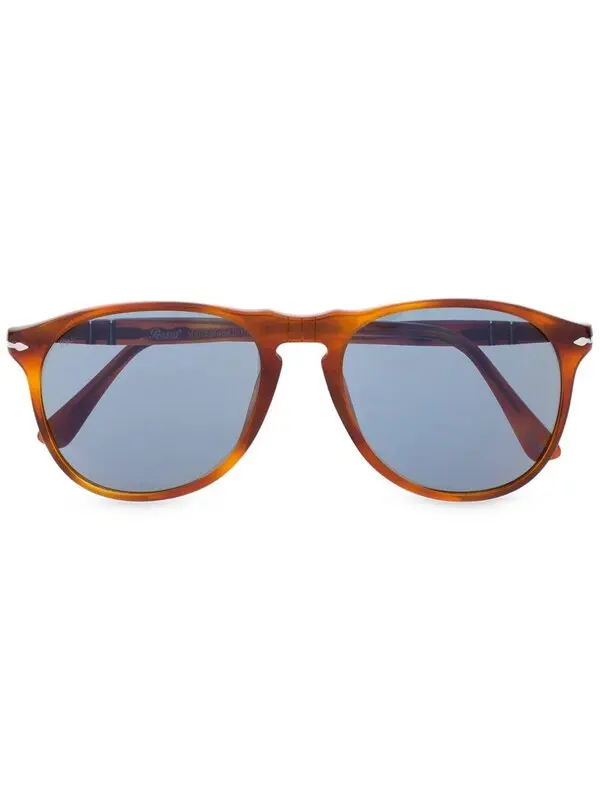 Persol Round Frame Sunglasses - Brown