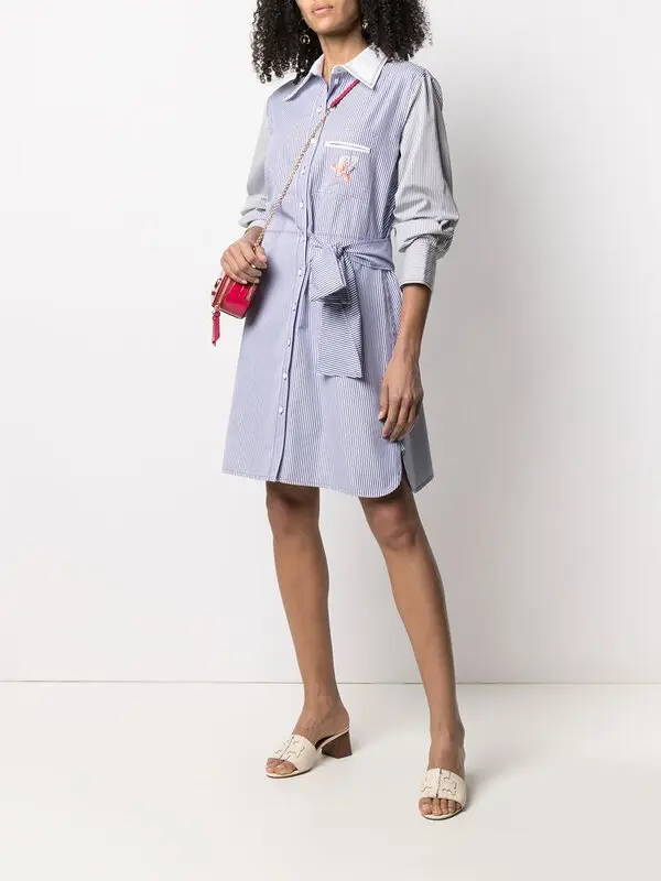 Chloé Pinstripe Shirtdress
