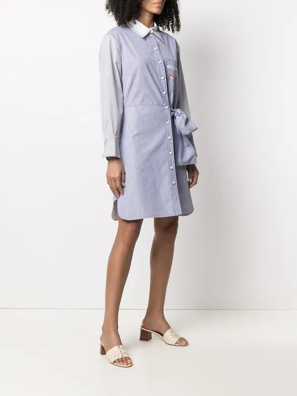 Chloé Pinstripe Shirtdress