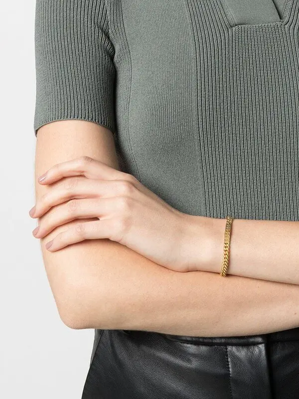 CAPSULE ELEVEN Power Tag Chain Bracelet - Gold