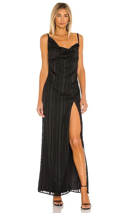 chinese dress ladies Reyna Halter Maxi Dress