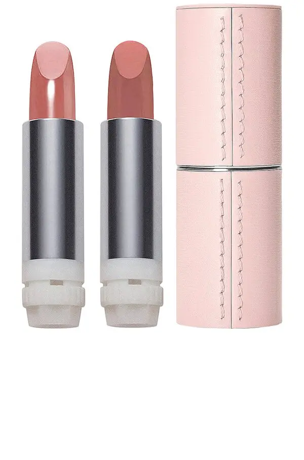 LA BOUCHE ROUGE PARIS The Beige Nudes Pink Lipstick Set In Neutral - Chestnut & Rosewood