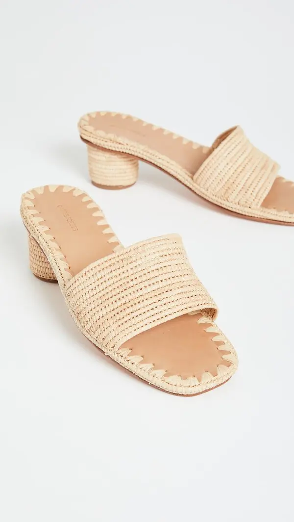 Carrie Forbes Bou Heeled Mules
