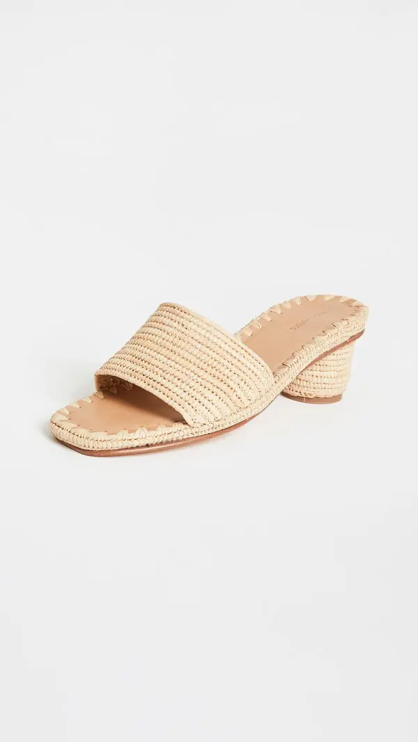 Carrie Forbes Bou Heeled Mules