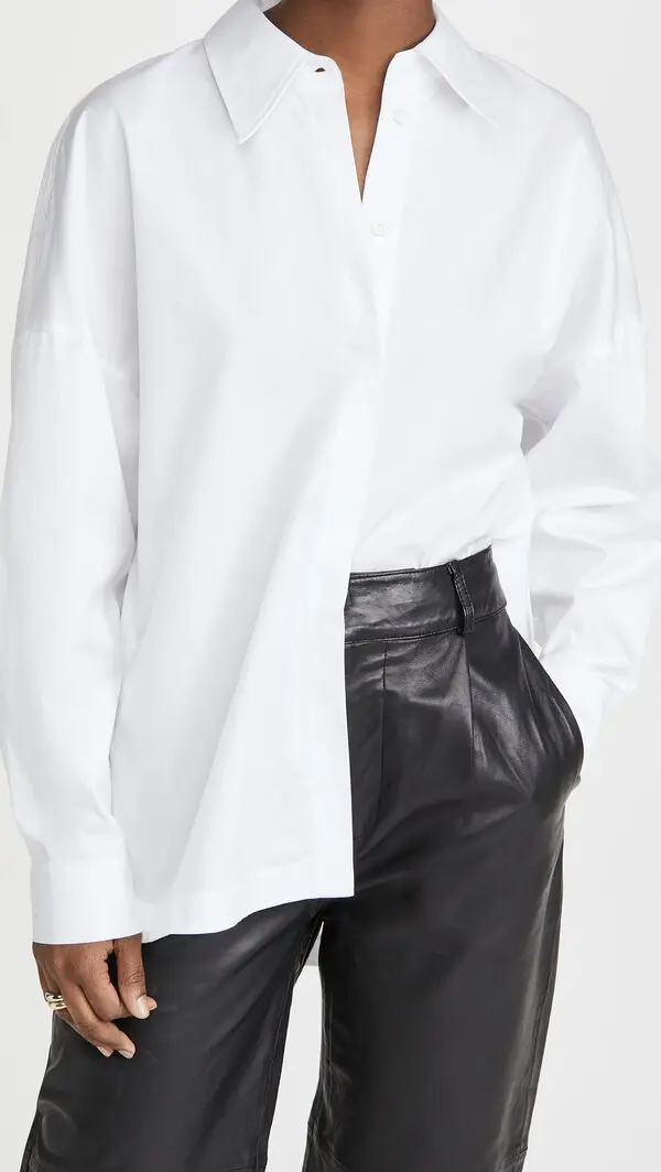 Tibi Oversized Shirting Shirt