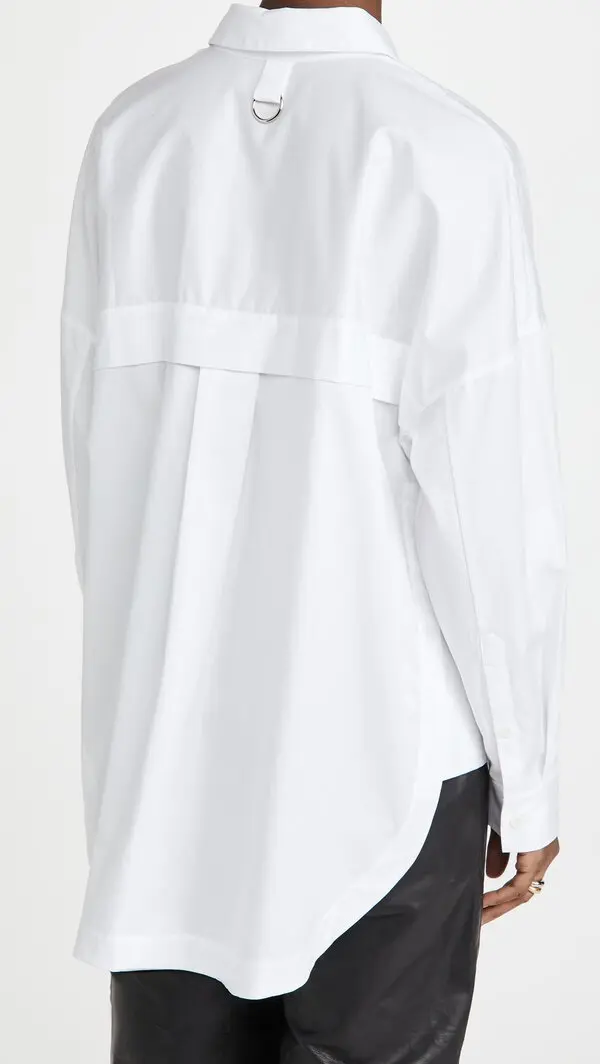 Tibi Oversized Shirting Shirt