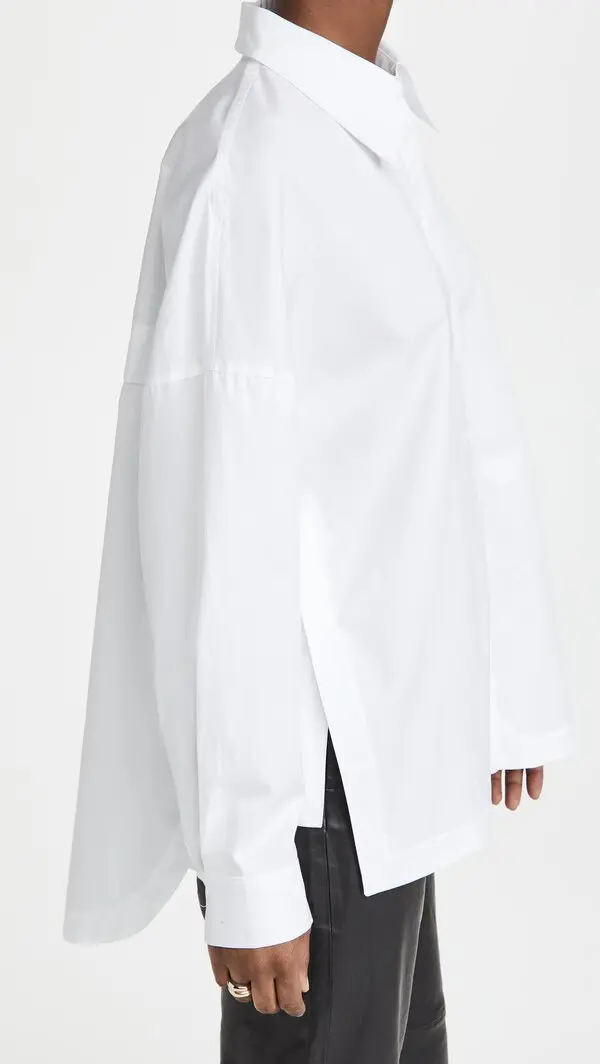 Tibi Oversized Shirting Shirt
