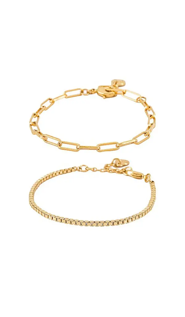 Baublebar Ainsley Bracelet Set - Gold