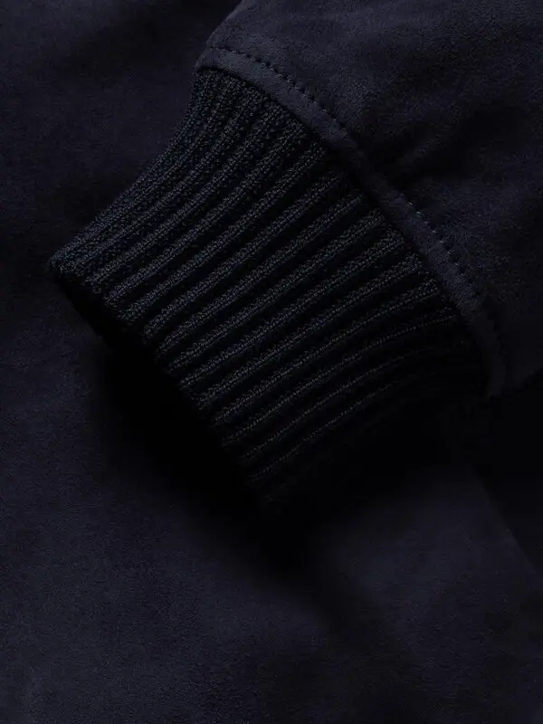 Officine Générale Valentin Suede Bomber Jacket