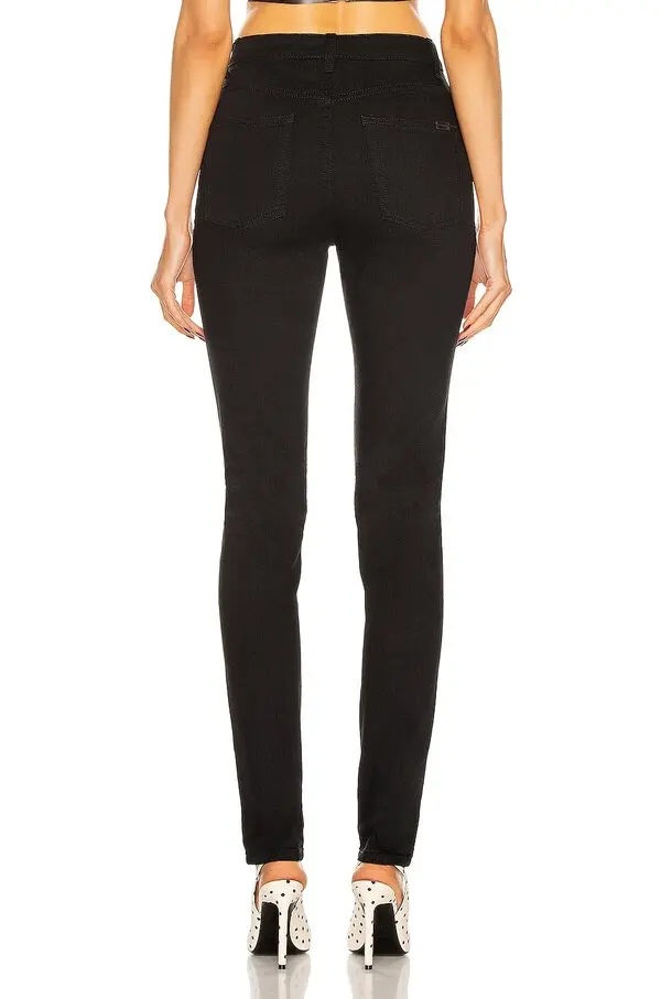 Saint Laurent High Waist Skinny Jeans