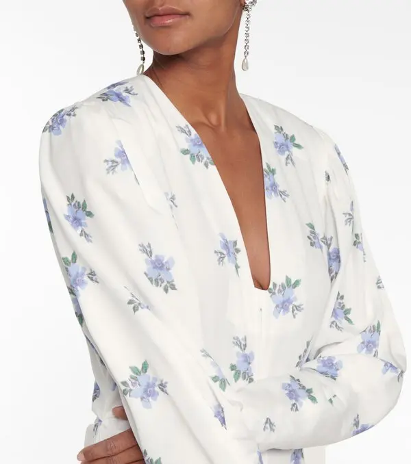 Isabel Marant Bagenia Floral Midi Dress