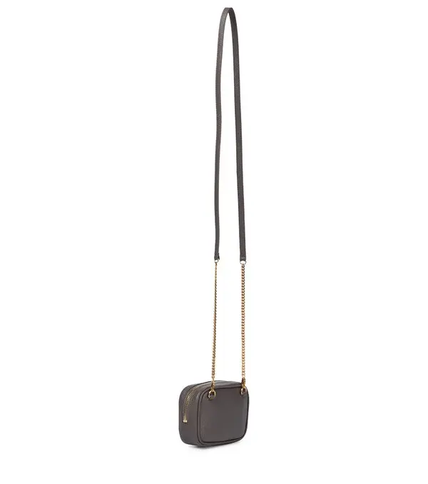 Saint Laurent Lou Micro Leather Crossbody Bag