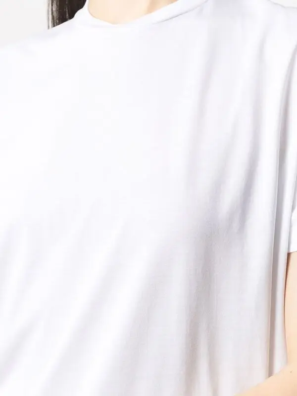 Wardrobe.NYC Round Neck Cotton T-shirt - White