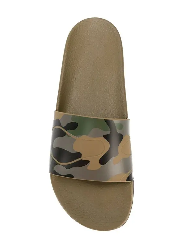 Valentino Garavani Camouflage Slides - Green