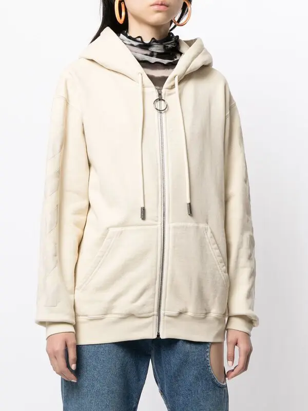 Off-White Arrows Zip-up Hoodie