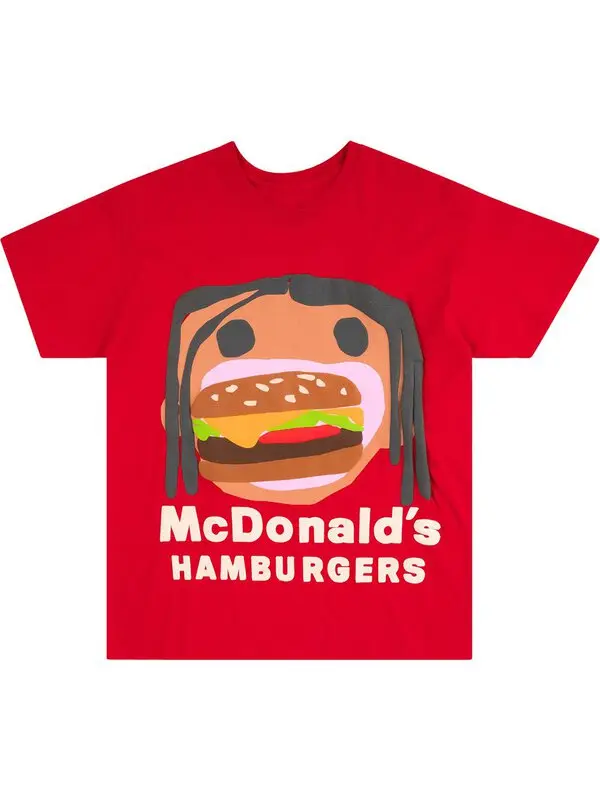 Buy TRAVIS SCOTT X Cdonalds T-shirt - Red At 20% Off | Editorialist